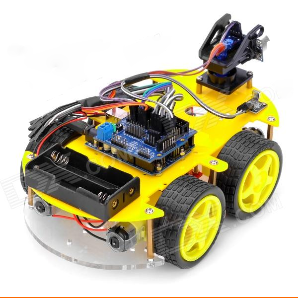 Arduino 露天拍賣廉價arduino自走車套件開箱 Skybow 痞客邦