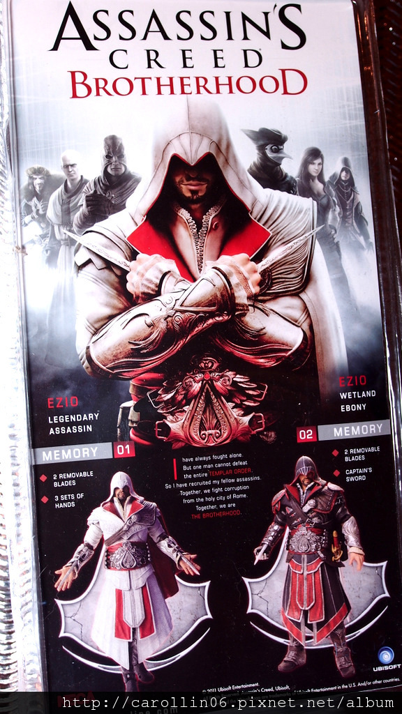 【開箱】NECA 刺客教條：兄弟會 Ezio Onyx Assassin @刺客教條 哈啦板 - 巴哈姆特