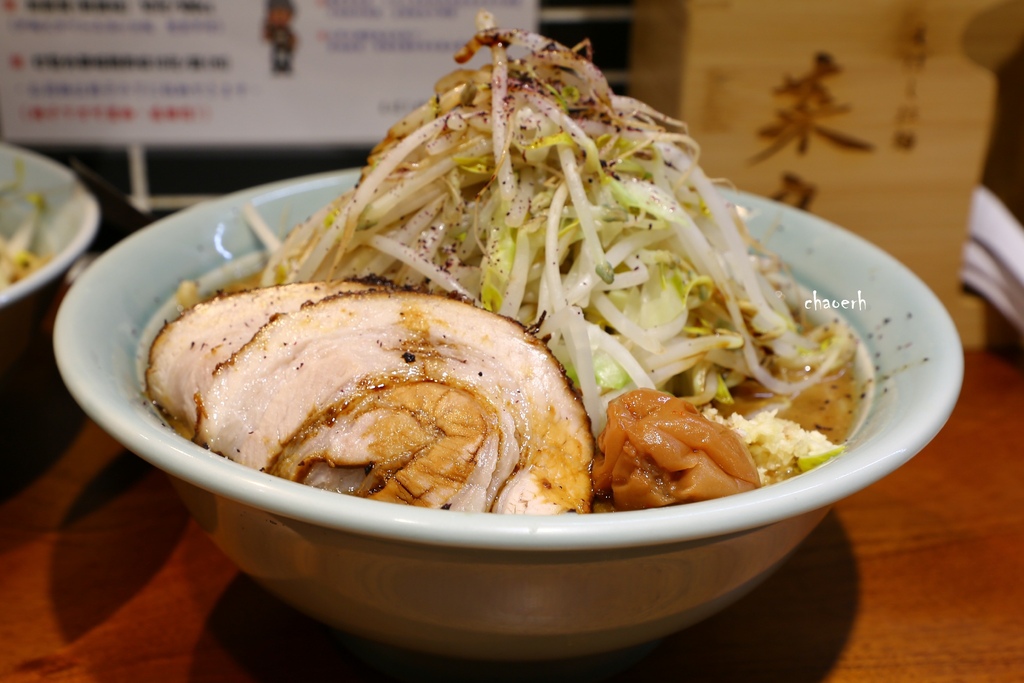 台南-菜良sara日式拉麵 《 二郎系拉麵》－Chaoerh小昭的部落格｜痞客邦