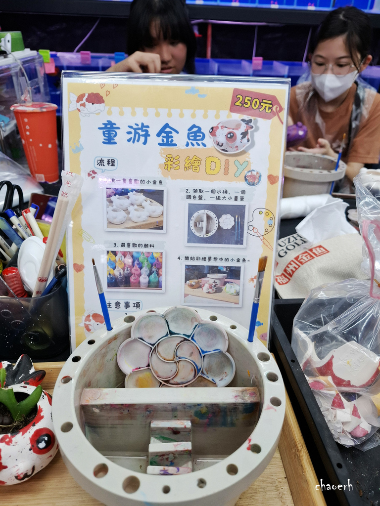 屏東-阿岳金魚 《 親子景點︱DIY彩繪︱全台最大觀光金魚養殖場 》－Chaoerh小昭的部落格｜痞客邦