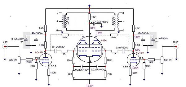 6C45Pi + FU32 2W單端管機－CRC DIY｜痞客邦
