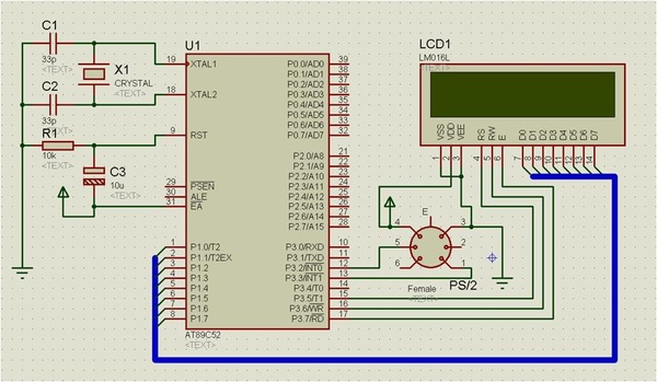 Interfacing Pc Keyboard To 8051 Forum For Electronics