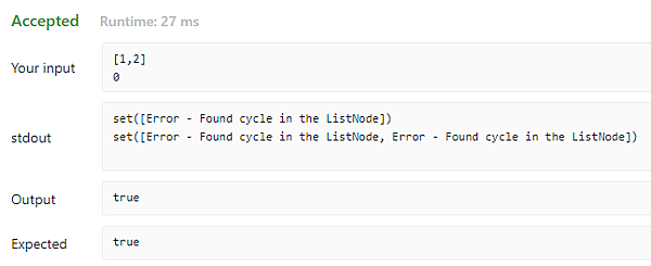[LeetCode] 141. Linked List Cycle－yoruru的努力日記｜痞客邦
