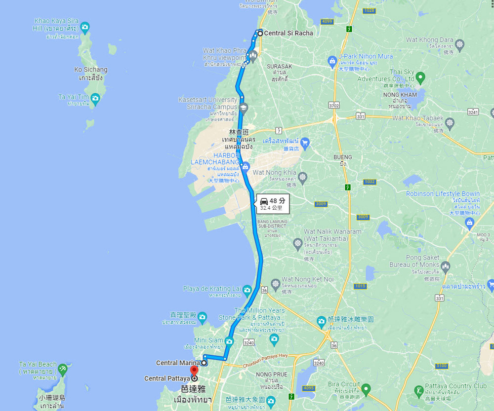 [泰國百貨]Central Si Racha Shopping Mall是拉差Sriracha最新最大最好逛的百貨商城@Chon Buri春武 ...