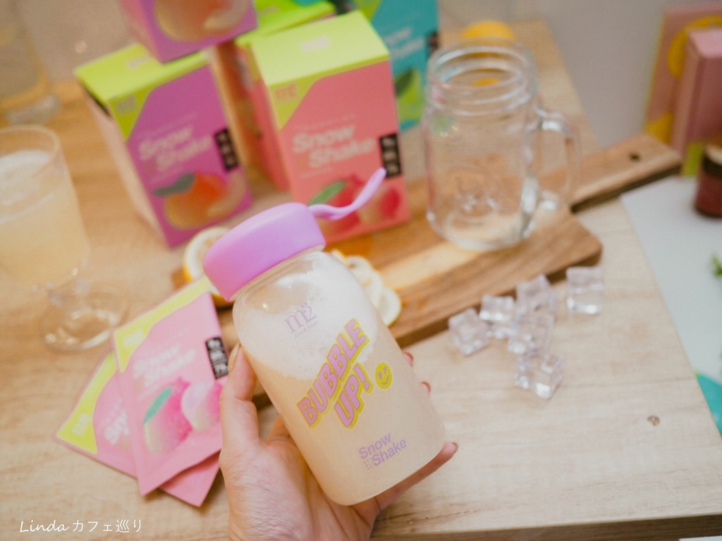 m2 輕次方 Snow Shake 超能雪泡 夏日窈窕飲推薦！韓國最新體控 Light 飲品 | iQueen愛女人購物網
