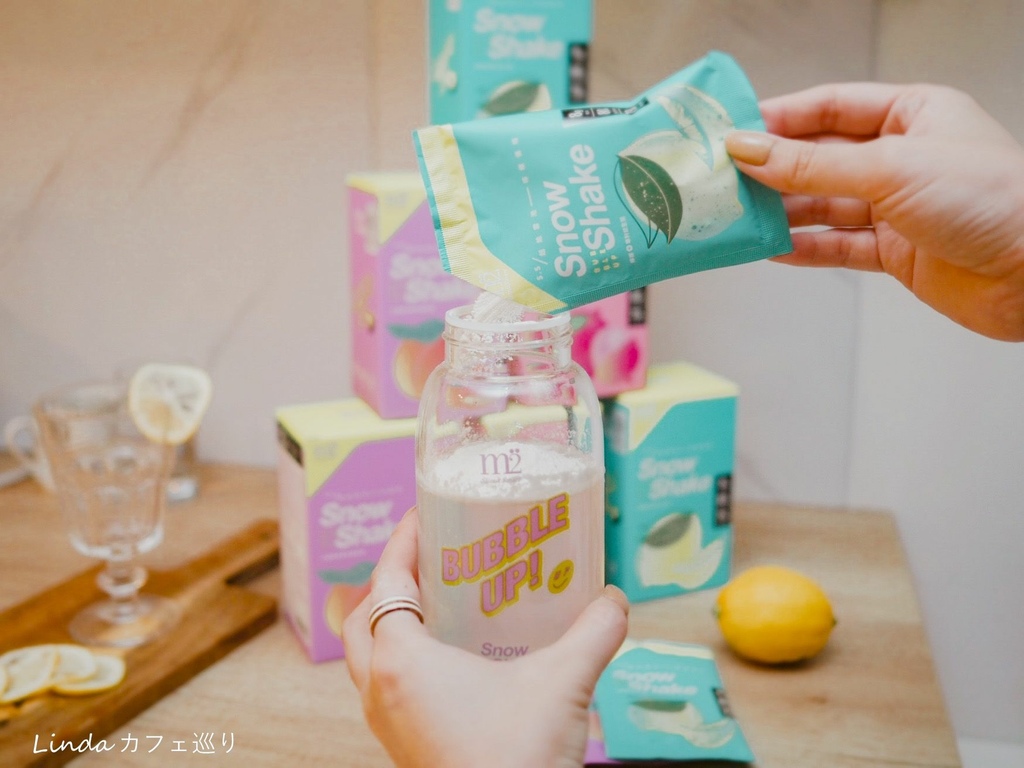 m2 輕次方 Snow Shake 超能雪泡 夏日窈窕飲推薦！韓國最新體控 Light 飲品 | iQueen愛女人購物網