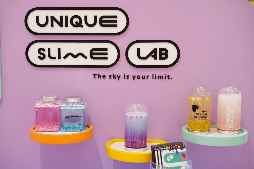 親子│史萊姆實驗室 Unique Slime Lab 親子DIY活動首選 安全無毒認證史萊姆 發揮孩子創意與歡樂 @新光三越A8 - 瑞秋x ...