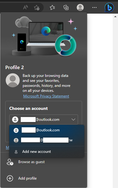 [Windows 11] How to completely remove accounts from MS Edge profile? 刪除 ...