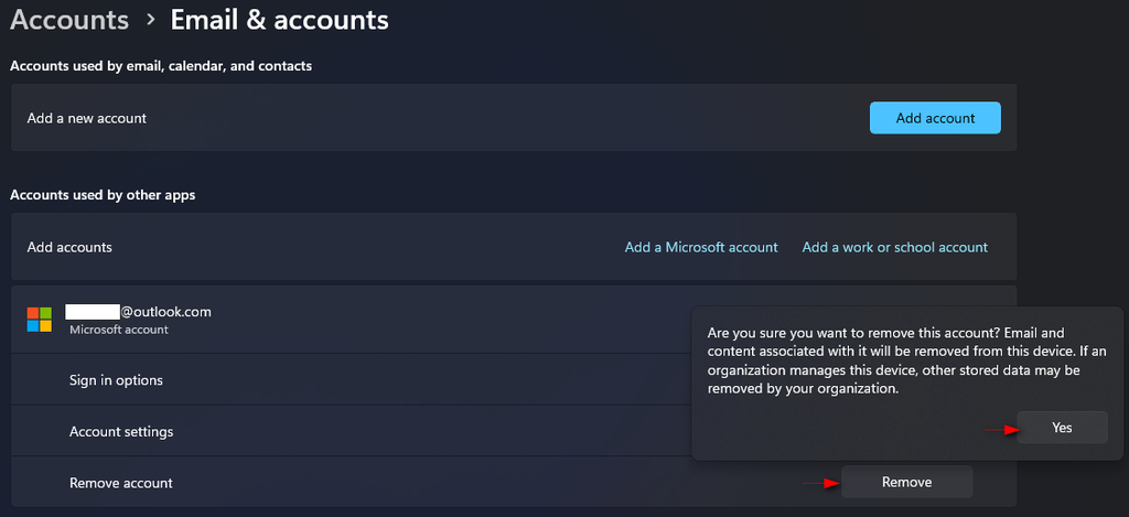 [Windows 11] How to completely remove accounts from MS Edge profile? 刪除 ...