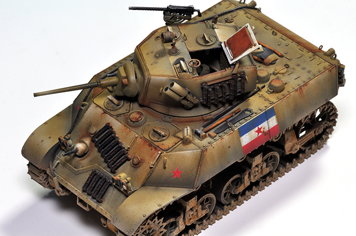 1/35 M3A3 Stuart Light Tank（AFV Club） @ Mmodel...【Leo Han's collections ...