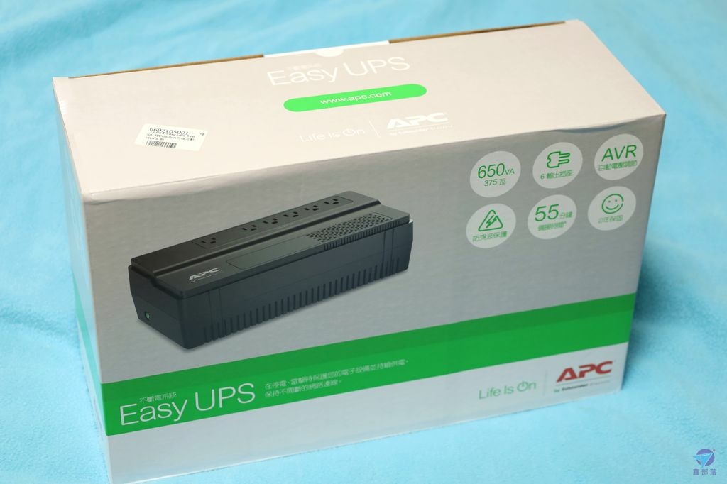 全台停電救星推薦APC EASY UPS BV650-TW開箱 在線互動式不斷電系統評測評價 AVR APC by Schneider ...