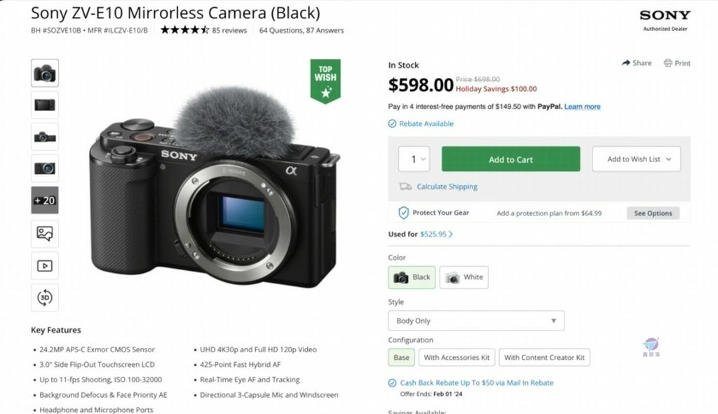 索尼SONY ZV-E10 II ZV-E10M2 發表資源懶人包【SONY持續推展 Vlogcam !新Vlog相機 ZV-E10 Mark II】－鑫部落 心經營!｜痞客邦