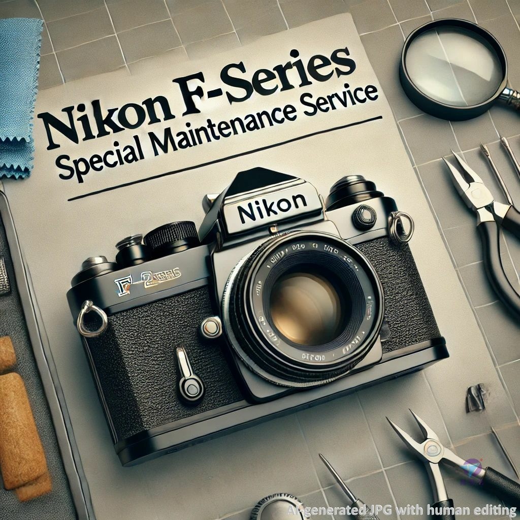 NIKON尼康提供期間限定的手動對焦SLR底片單眼相機及MF定焦鏡頭維修服務 (包括:NIKON F、F2、F3、FM、FE/FE2等)