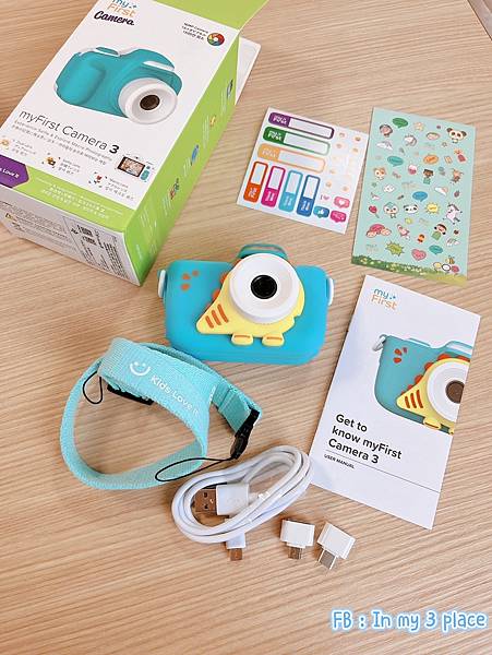 孩子的第一台相機:myFirstCamera3｜Inmy3place | 媽咪拜MamiBuy