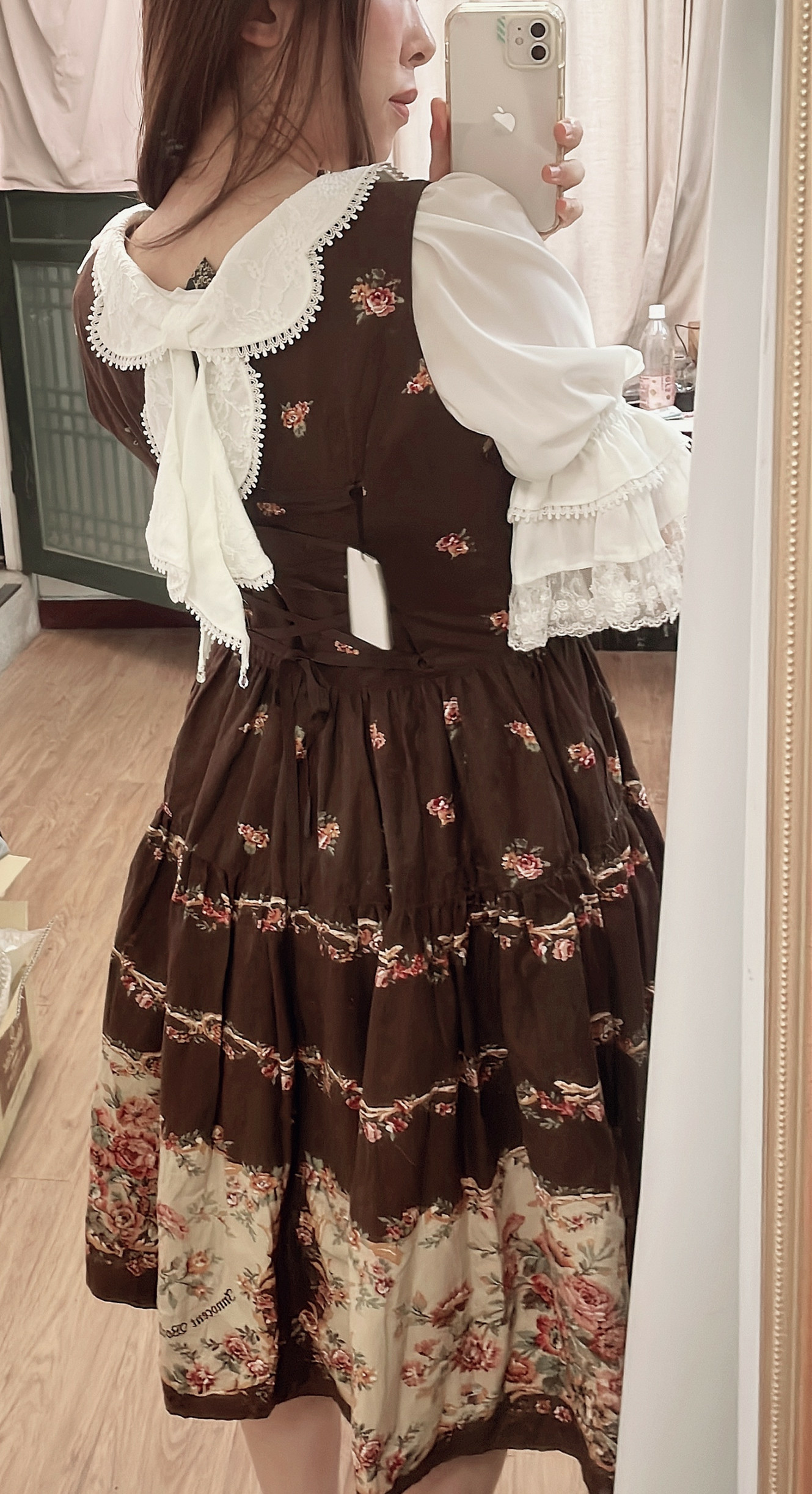 ALICE and the PIRATES★蝴蝶造型領短袖襯衫/アナスタシアの蝶々衿ブラウス/ Anastasia Butterfly ...