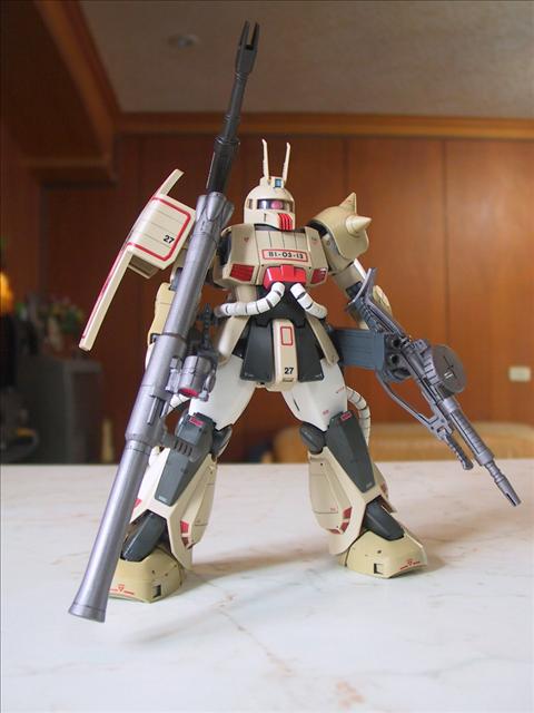 MS翰作品集-22 - MG Zaku Cannon－一天到晚做模型的MS翰｜痞客邦 PIXNET
