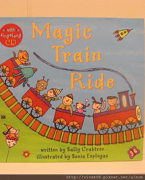 繪本＋CD分享：Magic Train Ride - 等待花開英文工作室