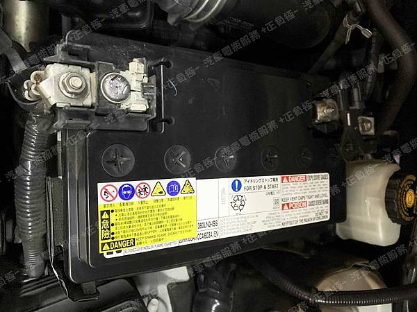 【台北】LEXUS凌志 ES200 2018年 原廠電瓶 380LN3-ISS EFB 加水式 65AH 603A(EN) 更換 汽車電池 ...