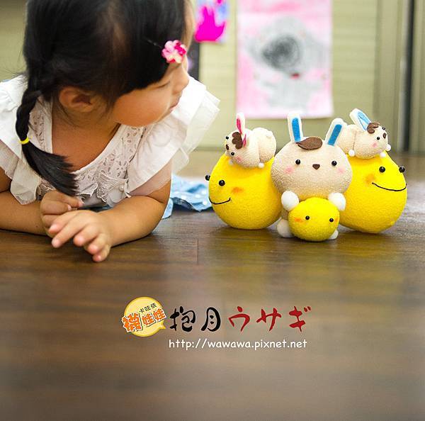 中秋節活動，親子來玩『抱月兔』襪娃娃手作！（免縫襪娃娃 中秋 diy材料包 賞月 月亮 moom 兔子 rabbit 原創設計 簡單上手 親子 ...