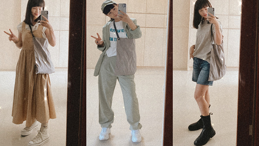 限時開團：泰國PAVI STUDIO摺疊包、平價版三宅一生超百搭，教你選色不障礙「新色薄荷綠」駕到! - 婗媽。甜栗子的品味生活