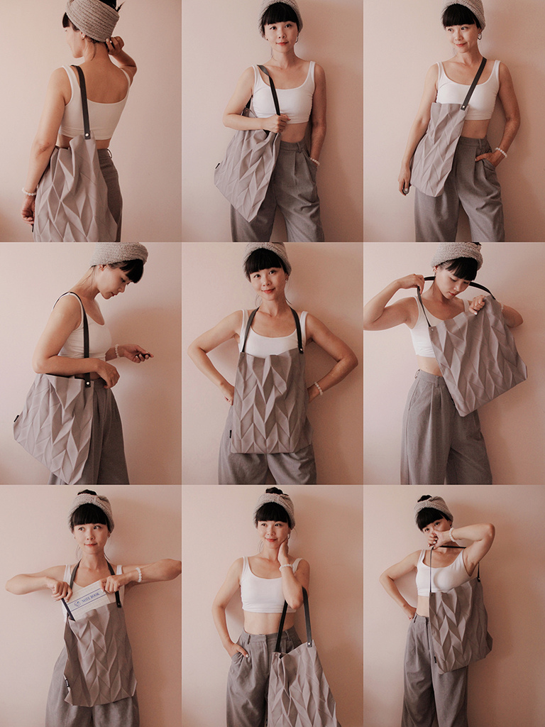 限時開團：泰國PAVI STUDIO摺疊包、平價版三宅一生超百搭，教你選色不障礙「新色薄荷綠」駕到! - 婗媽。甜栗子的品味生活